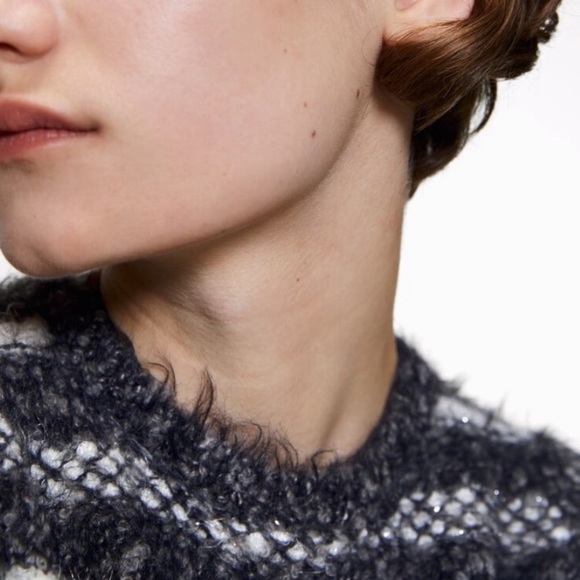 Zara | Tops | Nwt Zara Cozy Luxury Minimalist Faux Fur Top | Poshmark